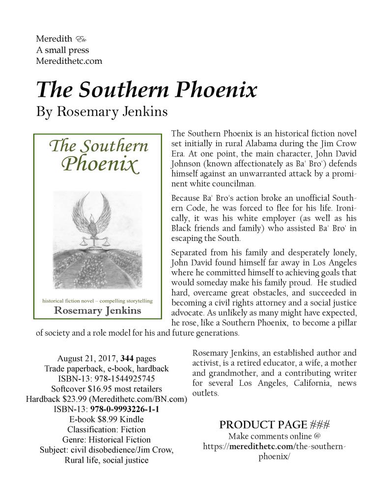 The Southern Phoenix – a great read for historic fiction readers ...