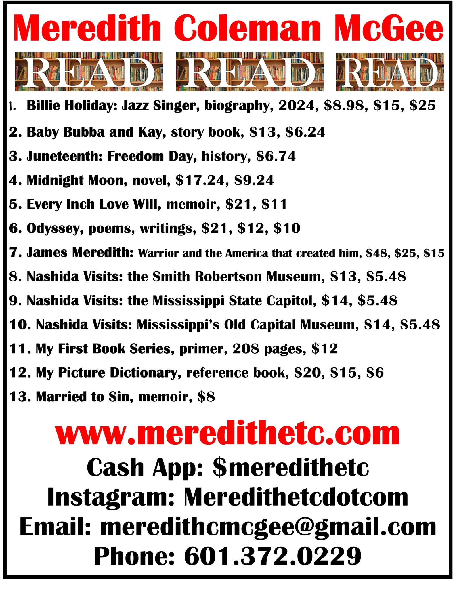 Meredith Etc | Official Site… Shop now for books…